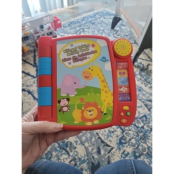 The Unbranded Brand | Toys | Bilingual Talking Activity Book Electronic ...